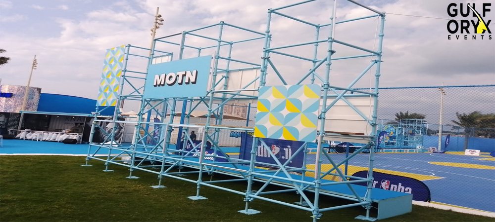 Scaffolding led Support System Rental in Saudi Arabia - gulforyxevent